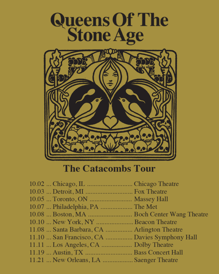 THE PORTABLE INFINITE: QUEENS OF THE STONE AGE THE CATACOMBS TOUR